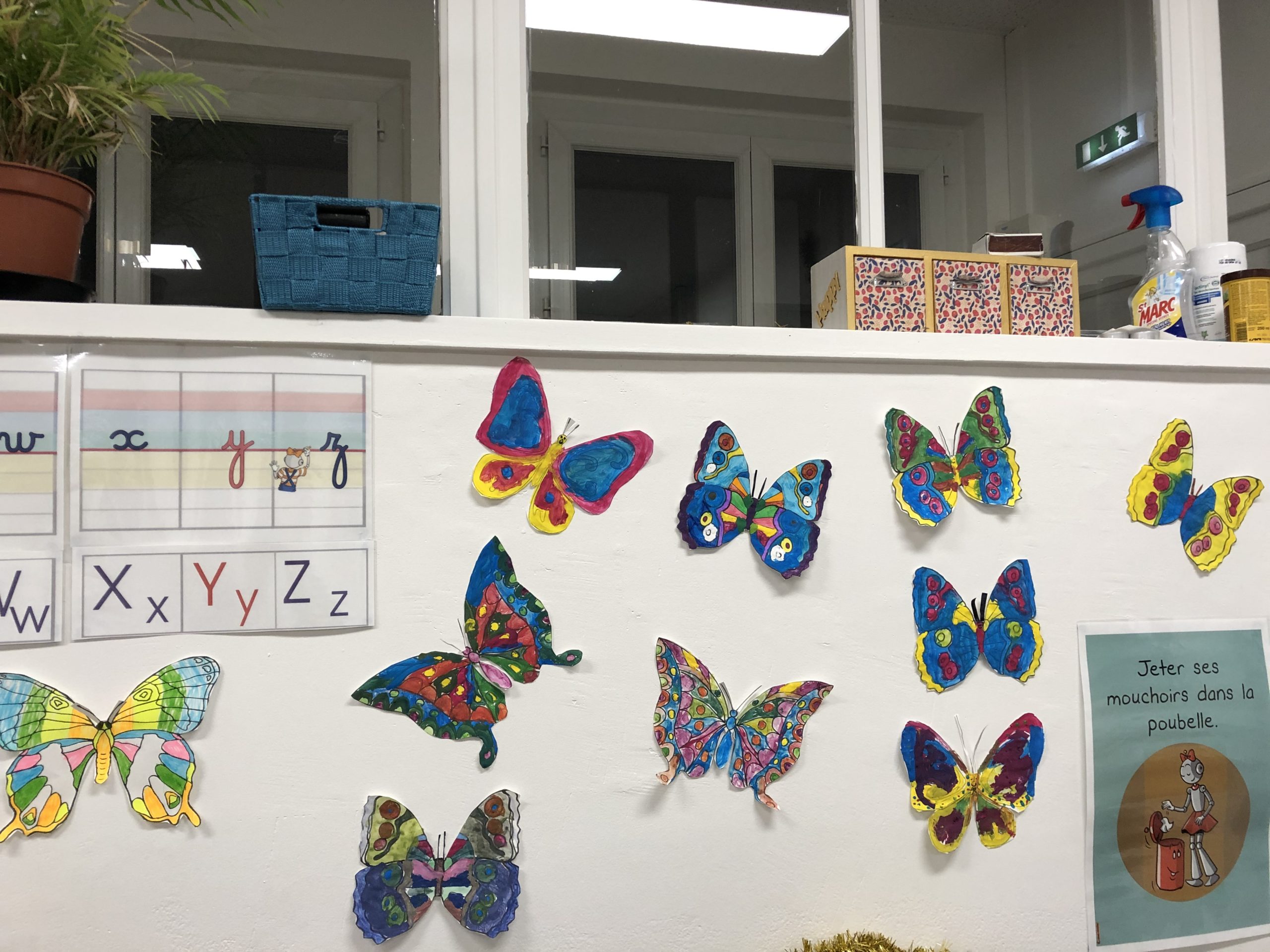 CP-CE1 les papillons et la symétrie - École Privée Notre Dame des ...
