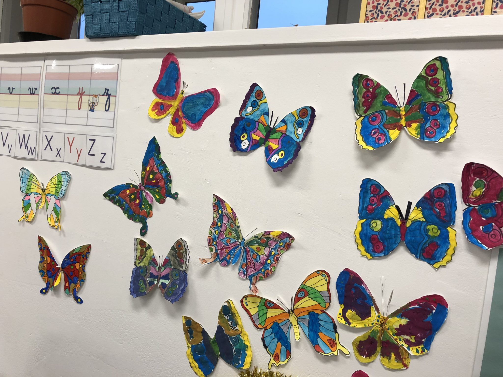 CP-CE1 les papillons et la symétrie - École Privée Notre Dame des ...
